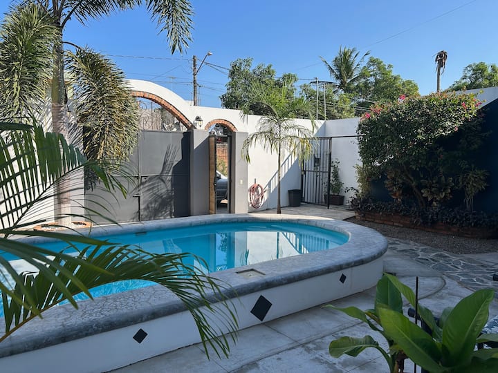 Casa Higuera | Spacious Home W/ Pool & Rooftop - Lo de Marcos