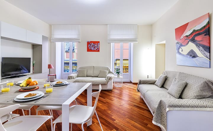 Palais De La Rose - Clim - Wifi - Centre Ville - Ibis Styles Menton Centre