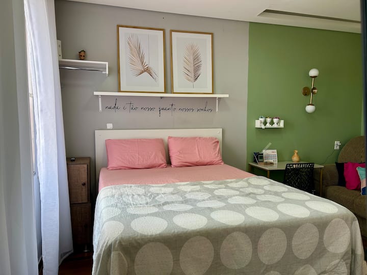 Apê Na Praia, Pé Na Areia Com Vista Mar - Santos, Brasil