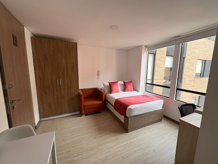 Apartaestudio En Corferias Connect Estandar Bog - Bogota