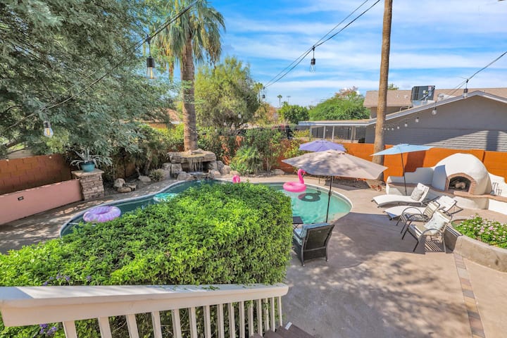 Location, Pool & Fountain, Walk To Park W/ Lake - Scottsdale, AZ