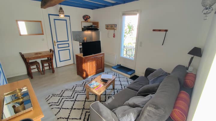 Studio Confortable, Terrasse, Cuisine, Salle D'eau - Saint-Sever