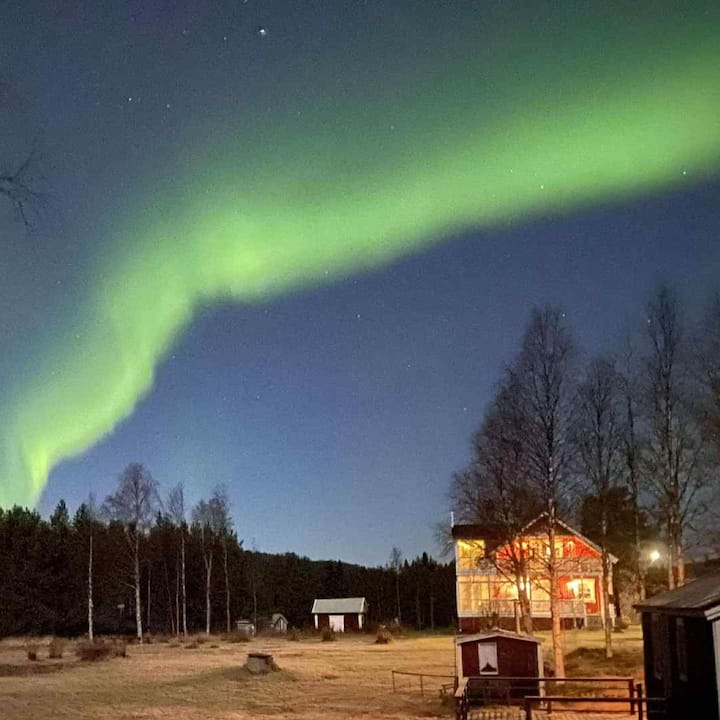 Tornvilla Med Vacker Sjöutsikt, Rymligt Hus, Wifi - Norrbottens län