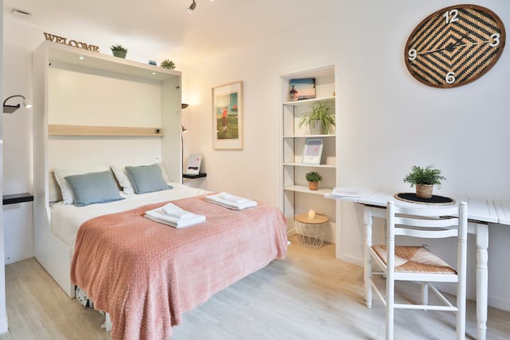 Sunny Studio + Terrasse, La Plage à 2 Pas ! - Les Sables-d'Olonne