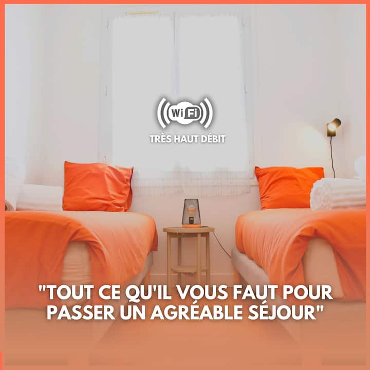 Le Maquis -Vue Sur Les Pyrénées - Parking Gratuit - Tarbes