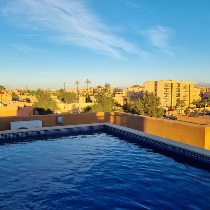 Appartement De Charme à L'hivernage, Piscine - Marrakesh