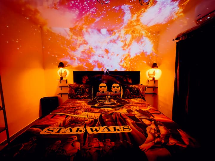 ¡Vive Star Wars! 2 Baños, 5 Camas, 3 Hab - Torreón