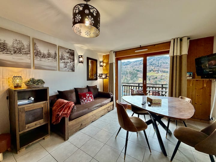 #Balcon Du Parc Avec Piscine Intérieur Chauffée - Les Houches