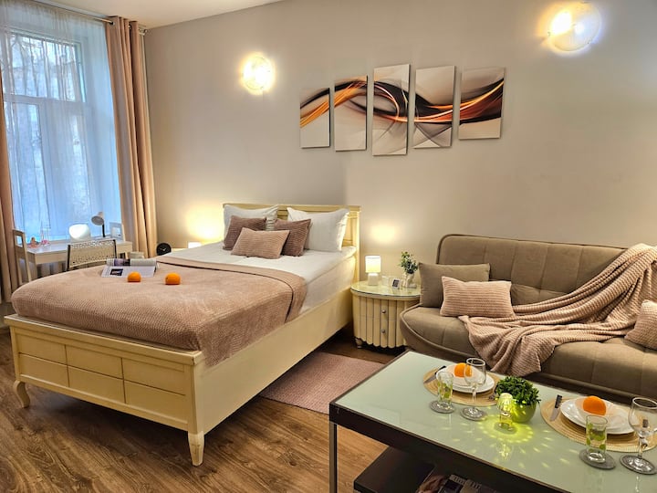 Romantic City-center Apartment -20 Min To Old Town - Latvia
