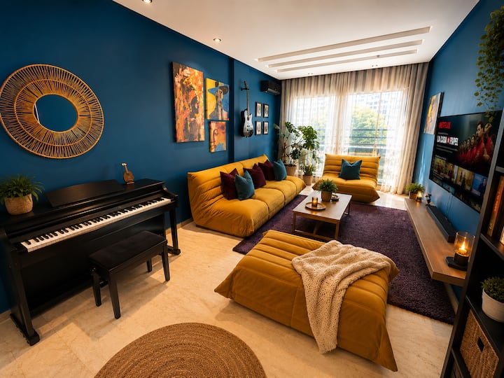 Oasis | Fast Wi-fi + Parking + Swimming Pool - Casablanca