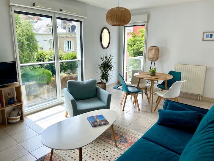 Appartement Agréable Et Spacieux Avec Parking - Ibis Styles Nantes Centre Place Graslin