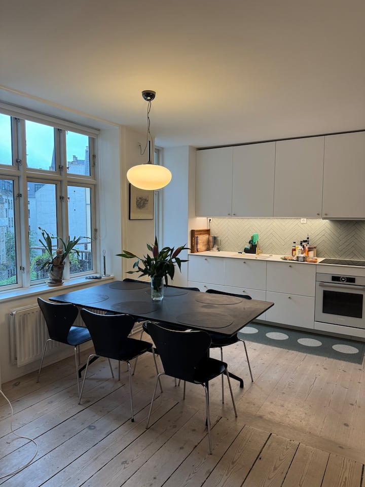 In The Heart Of Copenhagen, 4 Person Apartment - Kopenhagen