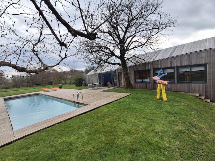 Design Chalet Zwembad Privé Sauna Zuid- Limburg - Limburg (Nederlandse provincie)