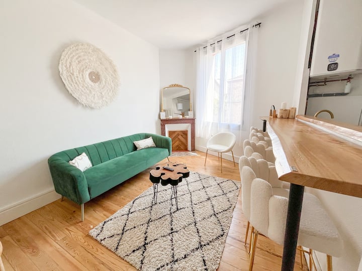 Appartement 2 Chambres Cocooning Proche De Palissy - Agen