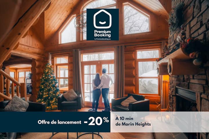 Nyctale | Spa & Sauna Privé | Raquettes à Neige - Saint-Sauveur