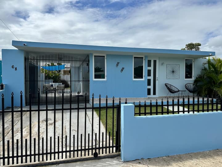 Walk To Punta Santiago Beach | 3br Home | Parking - Naguabo