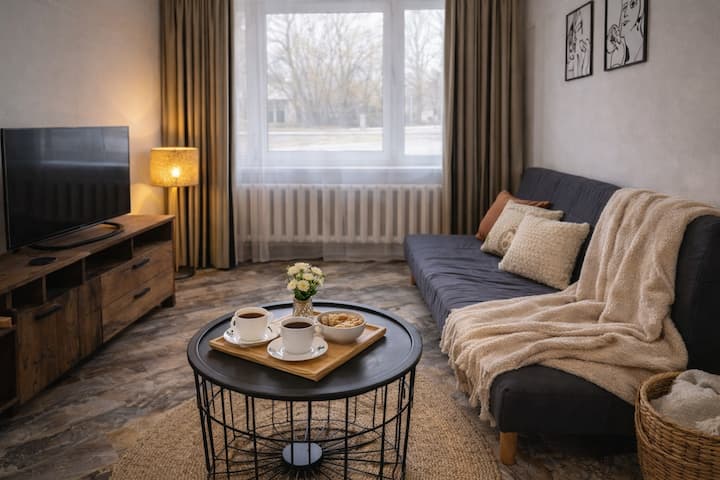 Cozy Apartment Private Entrance Parking - Kaunas