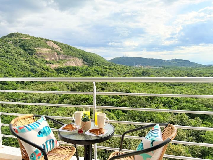 Girardot: Naturaleza + Hamaca+ Balcón + Piscina. - Girardot