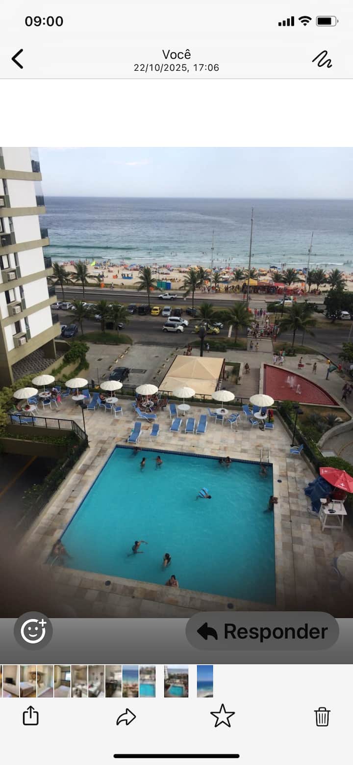 Incrível Apartamento Frente Mar - Rio de Janeiro