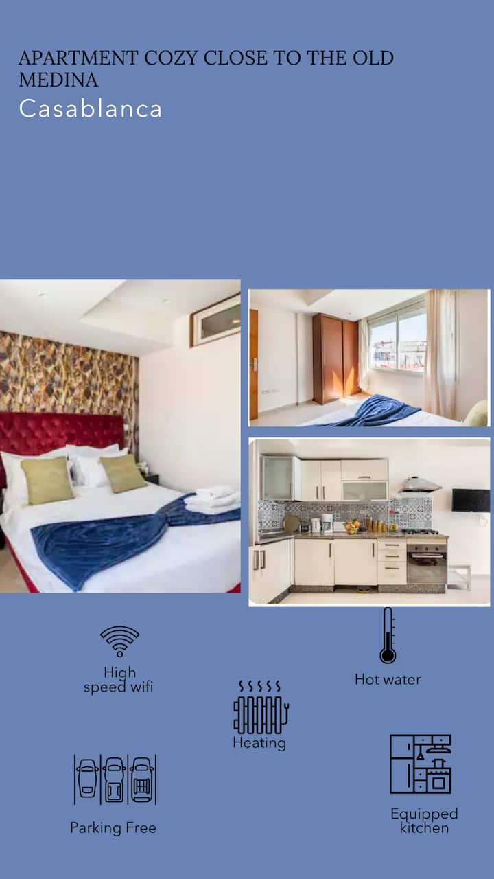 Lovely City Center Flat Near The Old Medina - Casablanca