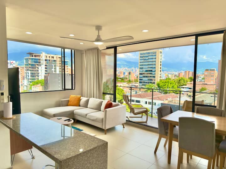 180º Views Laureles Ac*  W/balcony - Medellín