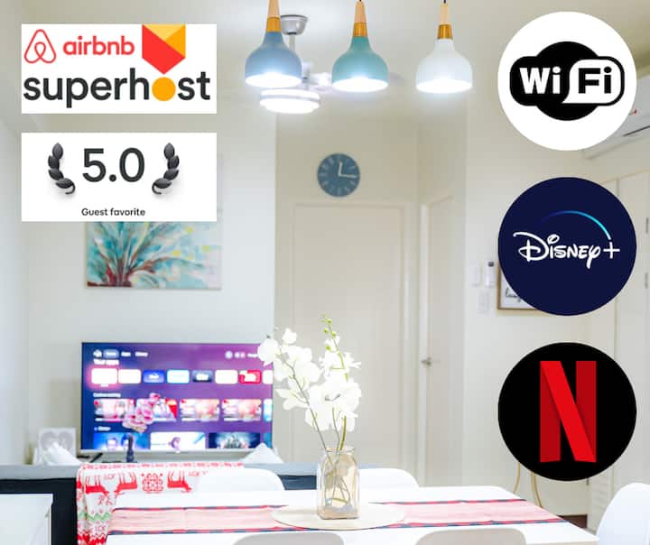 Casa Elaina-bright & Homey 2br Near Bgc W/fastwifi - Pasig