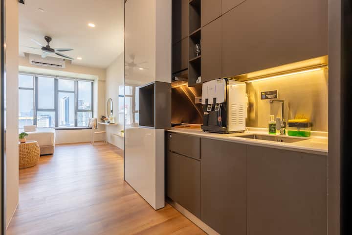 【Newly Reno】muji King Suite@lv32~spacious~nr Klcc - Bukit Bintang