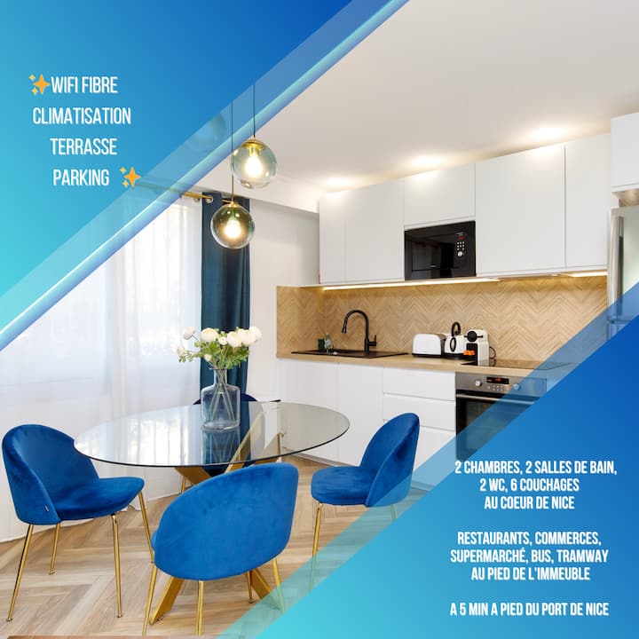 Appartement Port De Nice Avec Terrasse, Parking - Villefranche-sur-Mer