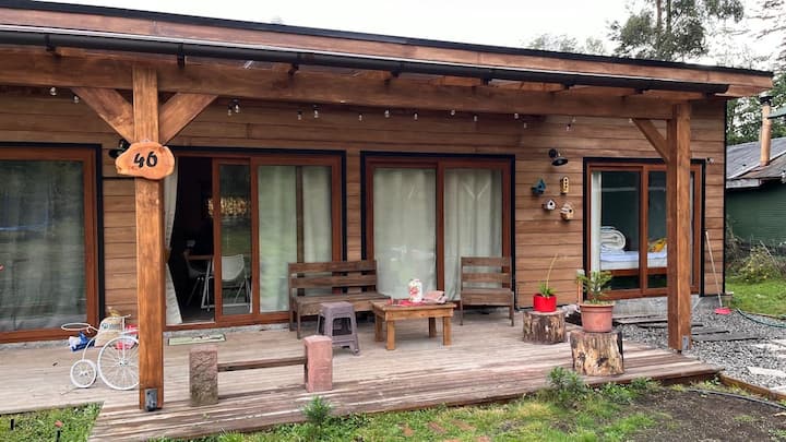Casa Con Tinaja En Pucón - Pucon