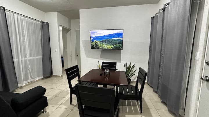 Excelente Departamento Acogedor Con Alberca - Cancún
