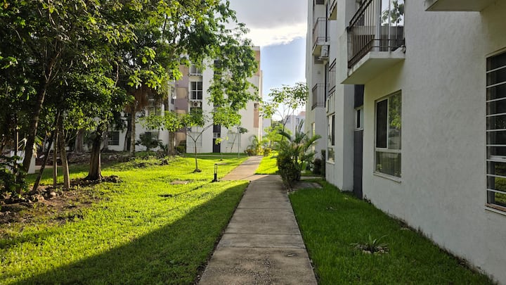 Excelente Departamento Acogedor Con Alberca - Cancún