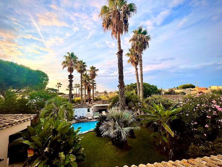 Villa « Les Palmiers », Piscine, Wifi, Parking - Palavas-les-Flots