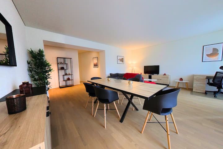 Spacious 1-bedroom Fully Equipped Apartment - Neuchâtel