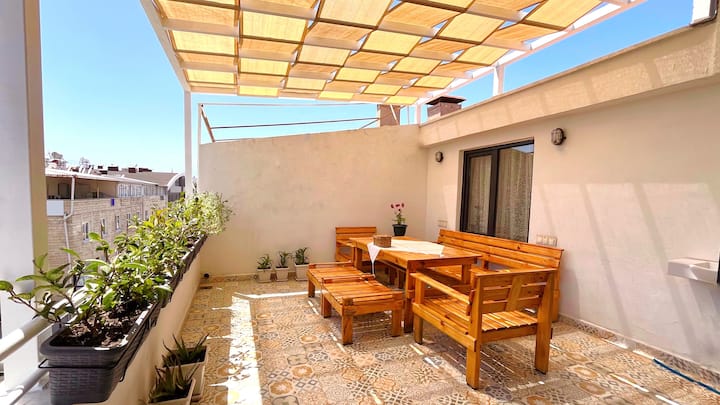 Flat With Terrace In The Center, Fiber Internet - Antalya