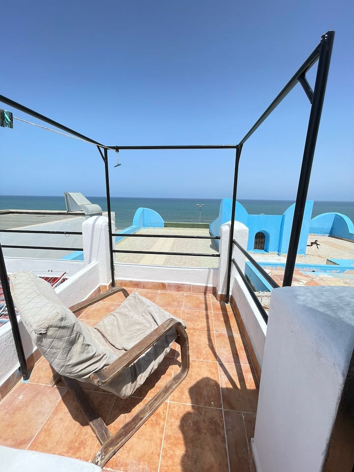 Cosy - Terrace Sea View - Fast Internet - Maroc