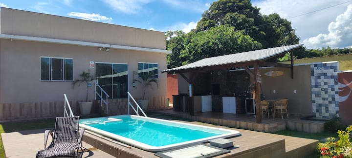 Casa Climatizada 
Piscina/spa E áRea Gourmet - Brazil