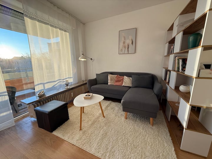 Relax Center Suite – Ruheoase Mit Balkon & Parkpl. - Essen