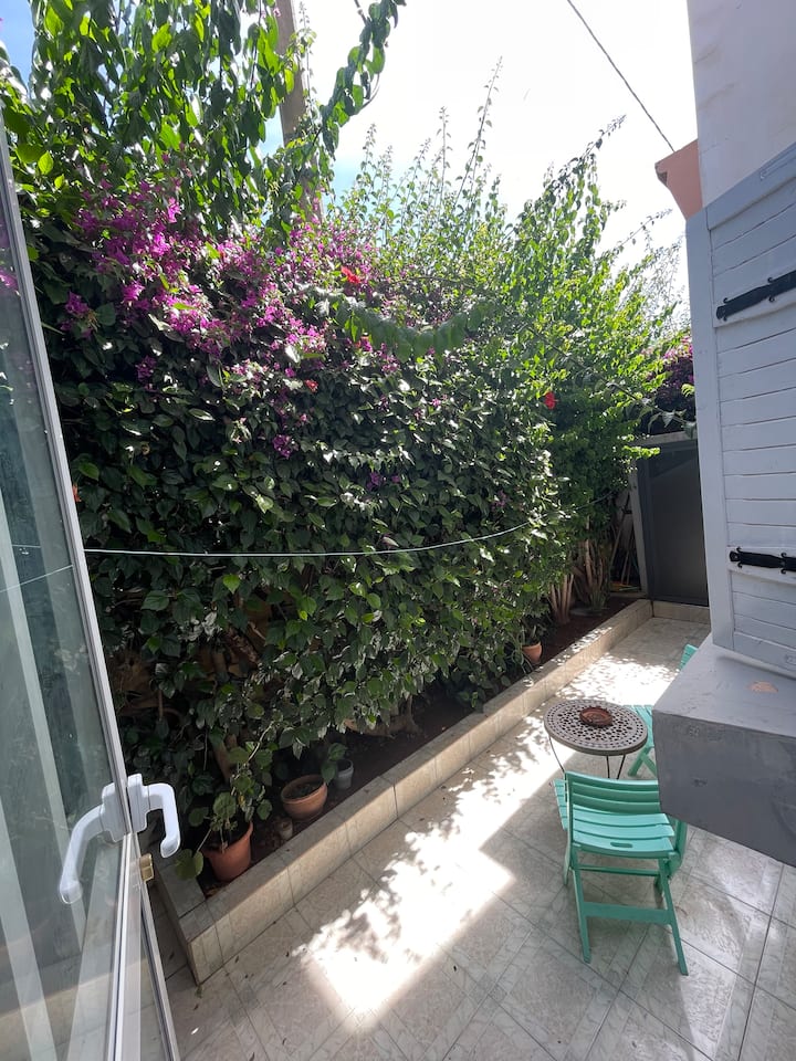 Agadir Riad Salam Apt With Garden Near Souk El Had - Agadir