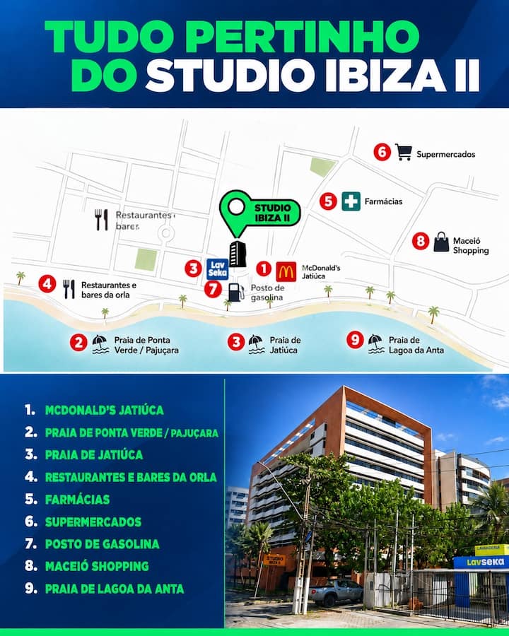 Studio Na Praia De Jatiúca - Maceió