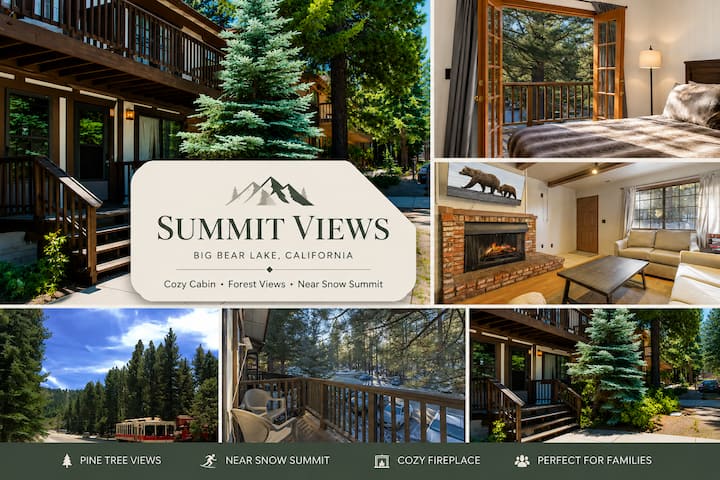 Lake Escape | Fireplace, Bbq, Views, Pets Ok! - Big Bear Lake, CA