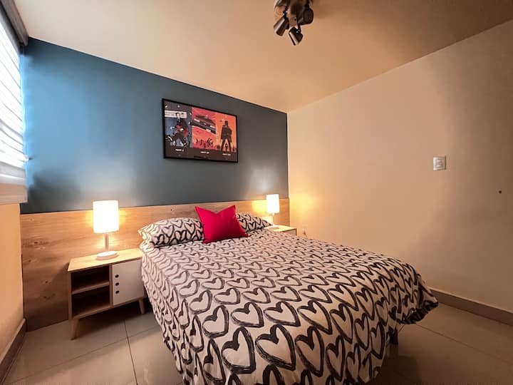 Lindo Dpto A 10min Estadio Gnp - Mexico