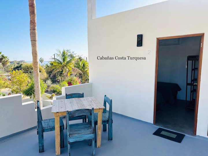 Cabañas Costa Turquesa #2 Twin Beds & A Sea View - Los Barriles