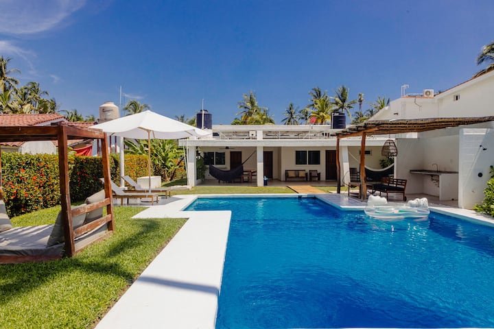 ★ House María Regina 2 Minutes The Beach ★ - Manzanillo, México