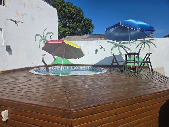 Casa Com Piscina 400 Met Do Mar - Matinhos