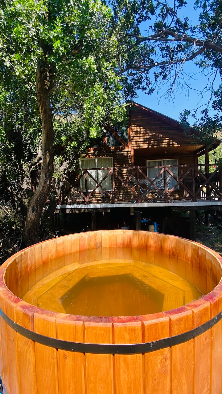 Cabaña Con Hot Tub Ilimitado Y Bajada Al Río - San José de Maipo