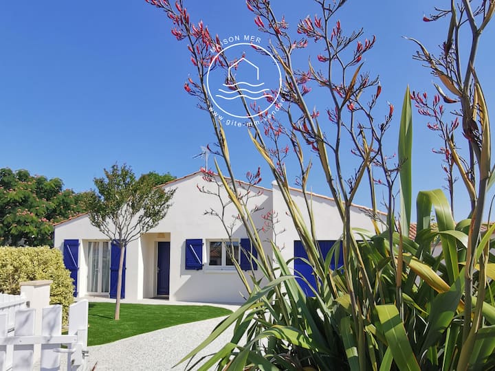 Maison Chaleureuse 3*  Jardin, Près De La Plage - Jard-sur-Mer