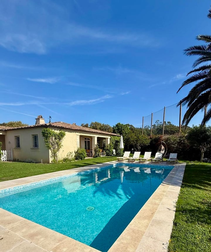 Villa Vue Mer, Piscine Et Plage Privée - Grimaud