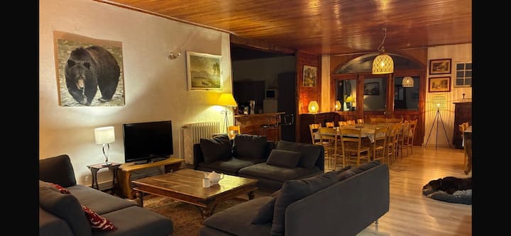 Serre-chevalier 1500 /Maison 300 M2 /24pers - Névache