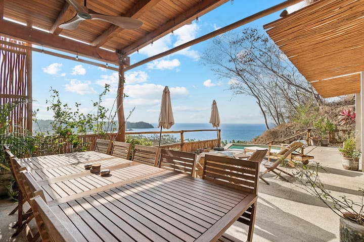 Casa Zula Con Alberca, Palapa Y Vistas Al Mar - Sayulita
