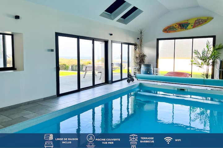 Villa Vue Mer • Piscine Intérieure Chauffée•7pers - Le Conquet